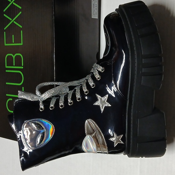 Dolls Kill | Shoes | Dolls Kill Club Exx Midnight Invade Ur Space ...